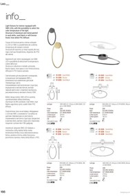 Redo 01-3299 - LED Stmívatelný lustr na lanku LEO LED/67W/230V černá