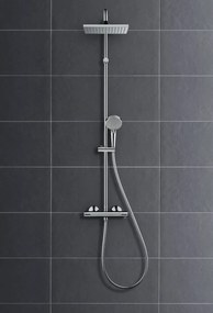 Hansgrohe Vernis Shape - Sprchový systém, termostatický, hlavová sprcha + ruční sprcha, chrom 26286000