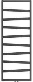 Mexen, Mexen Zoom dekorativní koupelnový radiátor 1430 x 530 mm, 477 W, antracit - W130-1430-530-00-66