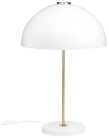 Stolní lampa Kupoli, bílá