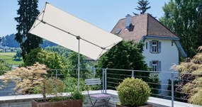 Slunečník SUNCOMFORT Flex Roof 210 x 150 cm přírodní