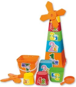 Androni Souprava na písek pyramida / 42 cm / od 18 měsíců