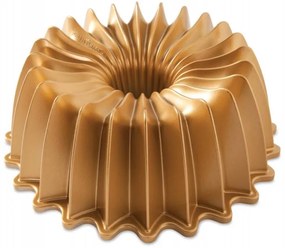 Nordic Ware Forma na bábovku Brilliance 2400 ml zlatá