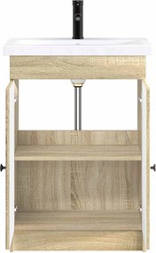 Sada koupelnového nábytku Dub sonoma 56 x 37,5 x 81 cm 3404166