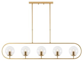 Designový lustr Ulrica 122 cm zlatý