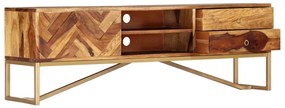 vidaXL TV stolek 140 x 30 x 45 cm masivní sheeshamové dřevo