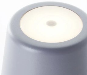 Brilliant G90939/22 Venkovní AKU stolní lampa KAAMI šedá USB-A