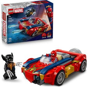 Lego® super heroes 76336 spider-man a auto vs. venomizovaný wolverine 5702018063194