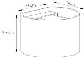 Lucide 09218/04/36 - LED nástěnné svítidlo XIO 1xG9/4W/230V antracit
