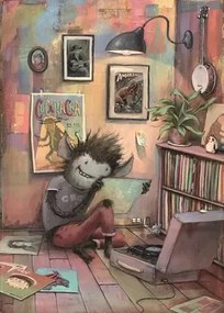 HEYE Puzzle Zozoville: Vinylová příšera / 1000 dílků