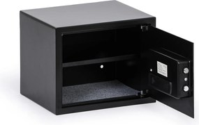 Nábytkový sejf s elektronickým zámkem a čtečkou otisků prstů, 300 x 380 x 300 mm