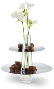 Philippi FONTAINE Váza + stojan na cukroví 25x27 cm