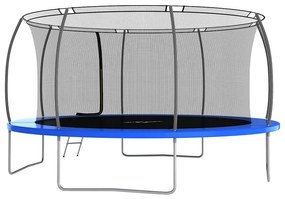 vidaXL Marketos Trampolína s příslušenstvím kulatá 460x80 cm 150 kg