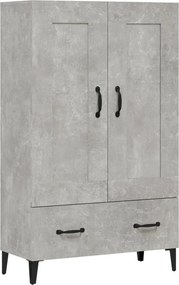 vidaXL Highboard 70 x 31 x 115 cm kompozitní dřevo [812577] Barva: šedá sonoma