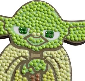 CRYSTAL ART Diamantové malování Star Wars: Yoda