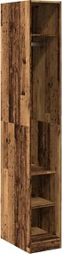 Šatní skříň old wood 30 x 50 x 200 cm kompozitní dřevo 3307691