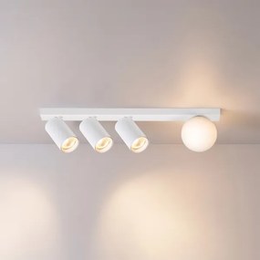 Brilagi - Bodové svítidlo SELE BALL 3xGU10/30W/230V + 1xG9/10W bílá