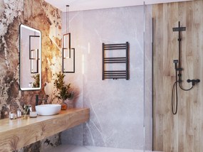 Gamma Erga Simple, topné těleso 700x600 mm, 316 W, černá, ERG-LAV-SIMP-7060-BK