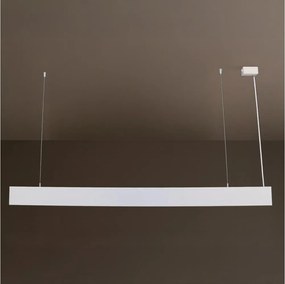 LED Lustr na lanku LED/55W/230V 3000/4000/6500K 120 cm bílá
