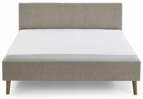 MEISE MÖBEL Čalouněná postel KRETA 180x200cm taupe 2162-10-5000
