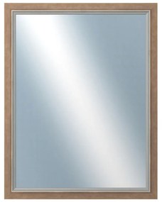 DANTIK - Zarámované zrcadlo - rozměr s rámem cca 70x90 cm z lišty AMALFI okrová (3114)