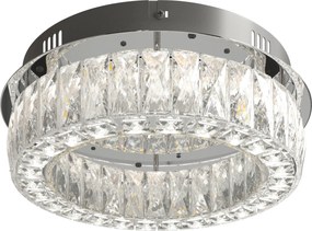 XXXLutz STROPNÍ LED SVÍTIDLO, 40/14 cm Novel - Stropní svítidla - 0085820051