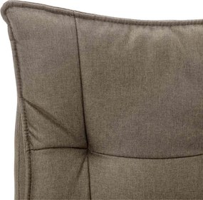 Masážní kancelářská židle taupe textil 20373