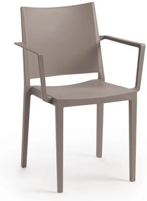 Rojaplast Křeslo MOSK ARMCHAIR - taupe