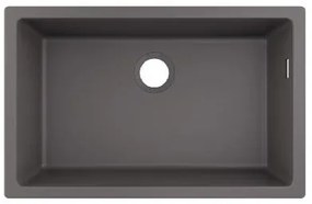 Hansgrohe - Podstavný granitový dřez S510-U660, kamenná šedá 43432290