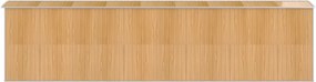 Zahradní kůlna světle hnědá 192x772x223 cm pozinkovaná ocel 3147478