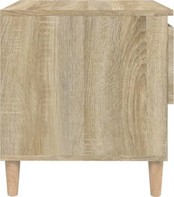 vidaXL Noční stolek 50 x 46 x 50 cm kompozitní dřevo [819538] Barva: dub sonoma