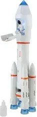 TEDDIES Raketa se zvukem, světlem a párou / 36 cm / plast / doplňky /