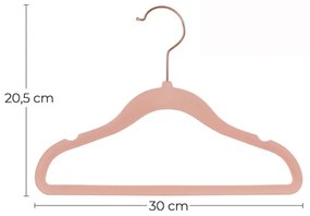 Věšáky na oblečení B34CRF027P01 50 ks