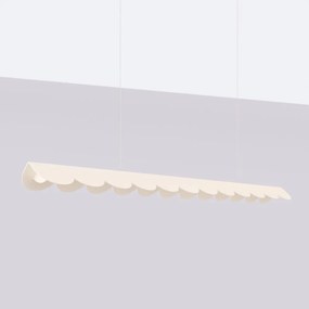 Béžové hliníkové LED závěsné svítidlo BISCUIT – Thoro