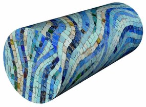 Anatomický polštář kulatý - Mosaic 25x60 cm