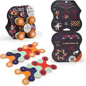 CLIXO Tiny  Mighty Space - magnetická stavebnice 9 kusů