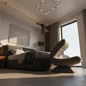 Velaco Rozkládací relaxační otočné křeslo ORION