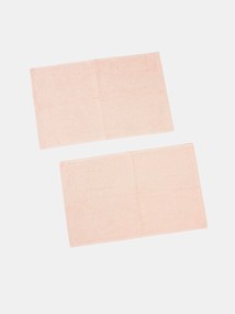 Sinsay - Jednobarevné bavlněné ručníky 2 pack - růžová