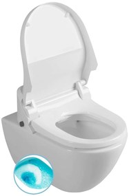 Sapho - Elektronický bidet s keramikou, SoftClose, SwirlFlush, ExtraGlaze, bílá UB-6635RU-1
