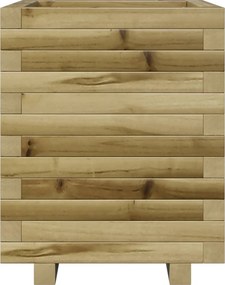 Zahradní truhlík 40 x 40 x 49,5 cm impregnované borové dřevo 3282513