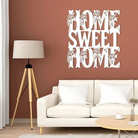 DUBLEZ | Dřevěná 3D nálepka na zeď - Home Sweet Home
