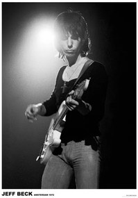 Plakát, Obraz - Jeff Beck - Rotterdam 1972, (59.4 x 84 cm)