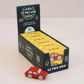 LE TOY VAN Dřevěné autíčko Gary červená / od 2 let / FSC certifikované