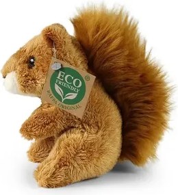 RAPPA Plyšová veverka 12 cm / ECO-FRIENDLY / od 0 měsíců