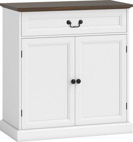 HOMCOM komoda se 2 dvířky a zásuvkou 80 × 40 × 85 cm