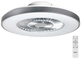 Rabalux - LED Stmívatelné stropní svítidlo s ventilátorem LED/40W/230V + DO