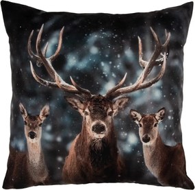 Granitový povlak na polštář s jelenem Deer - 45*45 cm
