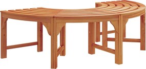 Stromová lavička 8 -Seater 2 ks 160 x 80 x 45cm Přírodní 3324835
