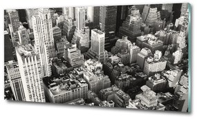Wallmuralia Fotoobraz skleněný na stěnu do obýváku New York ptačí pohled 100x50