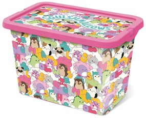 Plastový dětský úložný box 29x19x18 cm Stor – SQUISHMALLOWS